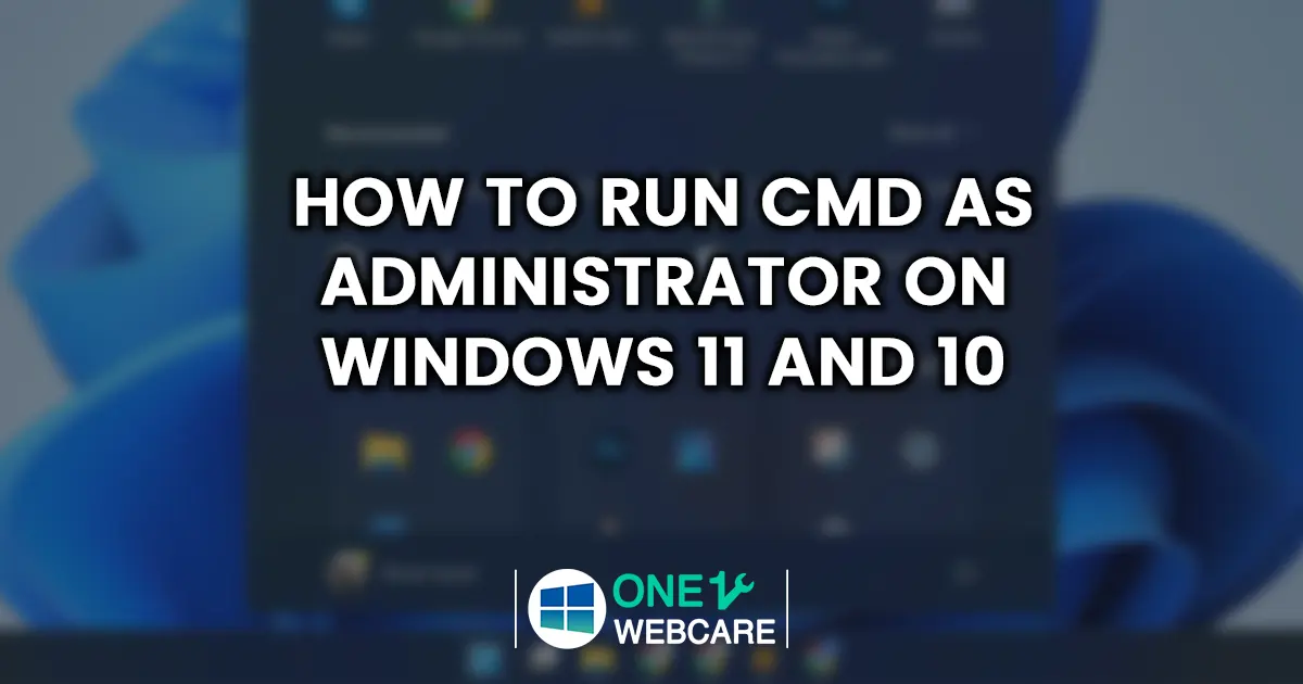 How to Run CMD as Administrator on Windows 11/10 (2026 Guide)